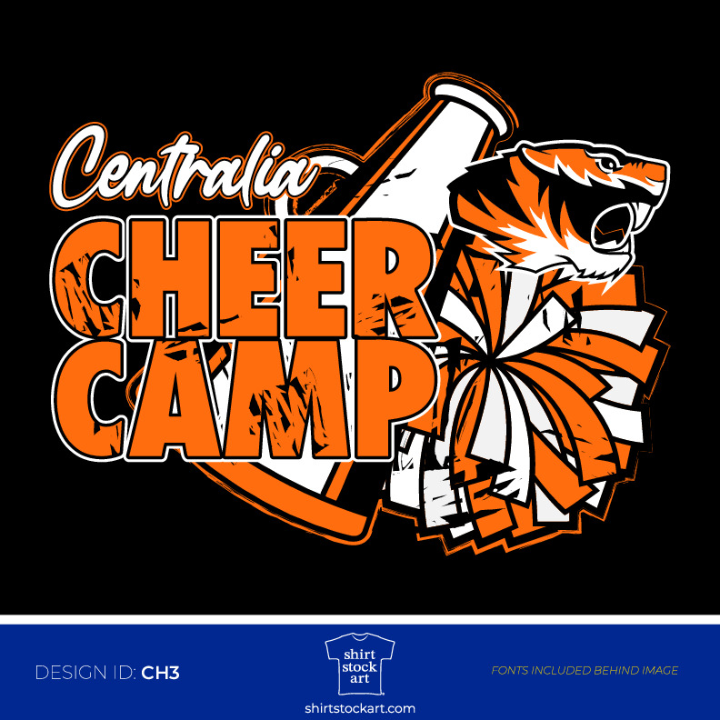 CH3 – T Shirt Stock Art